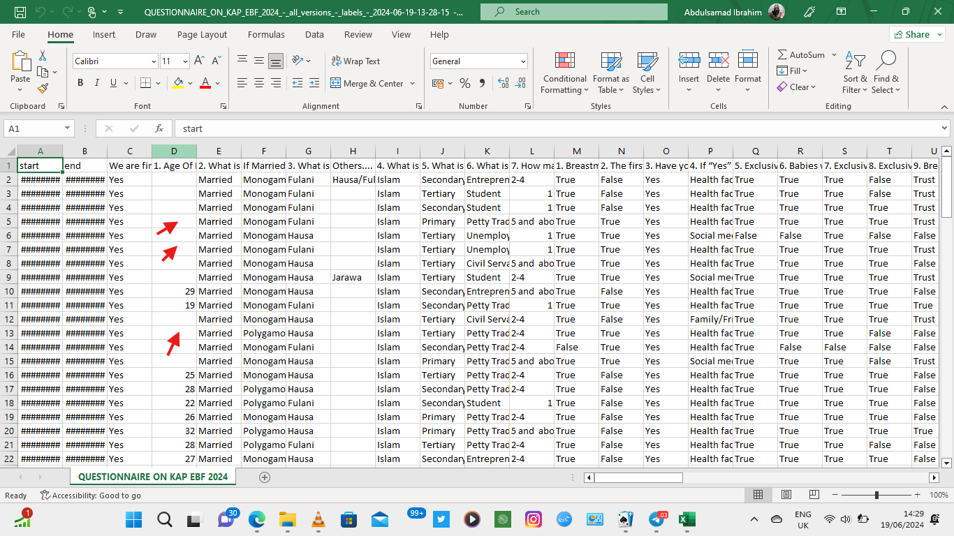 Missing Data In My Dataset Data Management KoboToolbox Community Forum