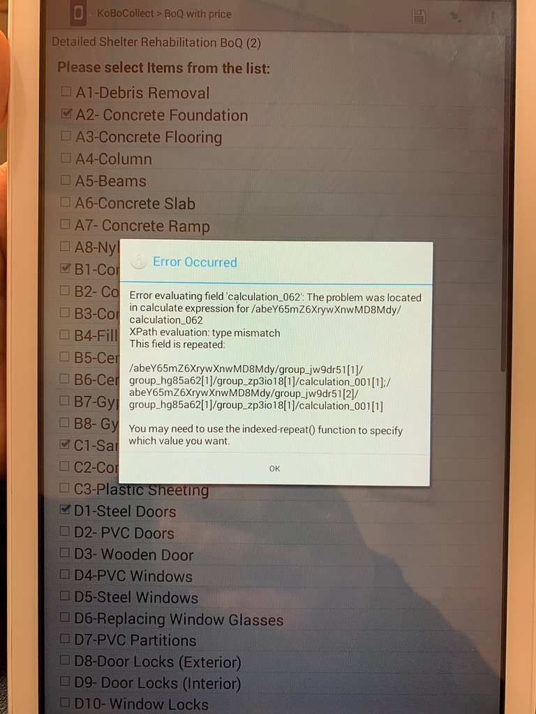 Sum for repeat group question type - Form Building - KoboToolbox Community Forum