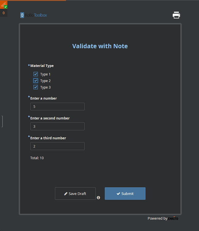 Show a note - Form Building - KoboToolbox Community Forum