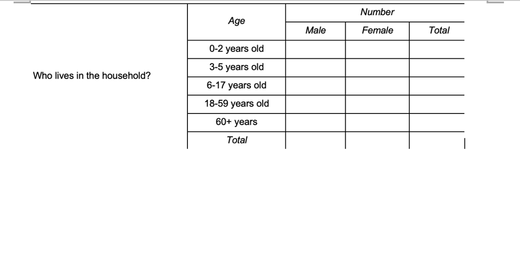 How to change table from word document to Kobo - Form Building ...