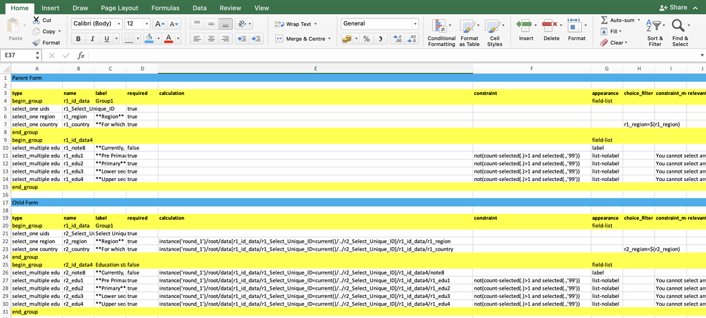 Dynamic Data Attachment: Multiple Selects not Updating - Form Building - KoboToolbox Community Forum