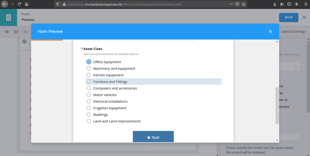 How do i design a cascading select question in KoBoToolbox? - Form ...