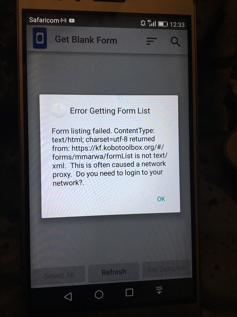 Getting blank form - Data Collection - KoboToolbox Community Forum