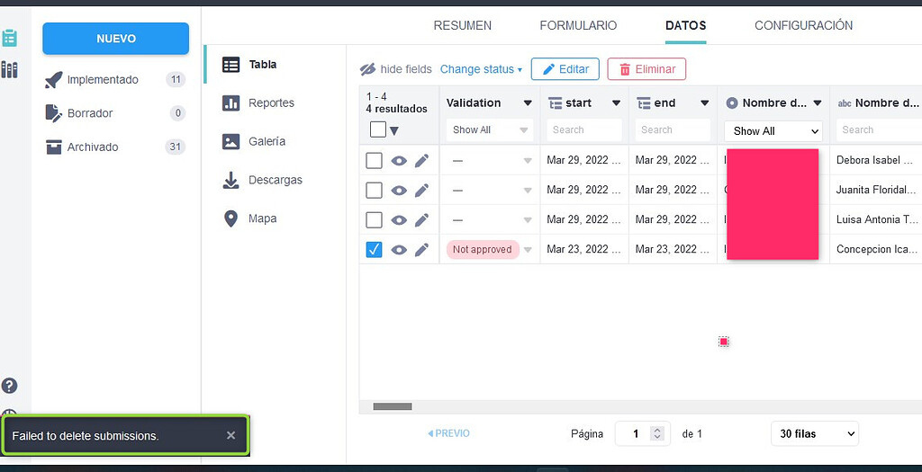 Error deleting shipments - Data Management - KoboToolbox Community Forum Error deleting shipments - Data Management - KoboToolbox Community Forum