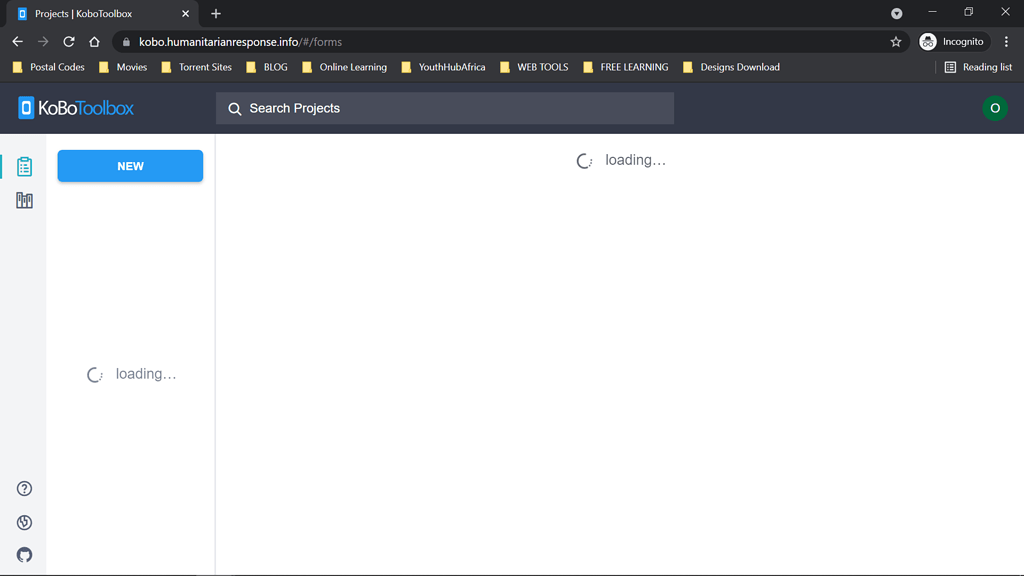 Failed to load data when searching user/Fail to load list assets - Data ...