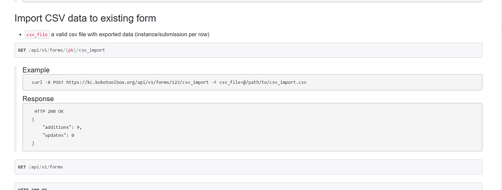 Import data to a project from CSV file - Data Management - KoboToolbox Community Forum