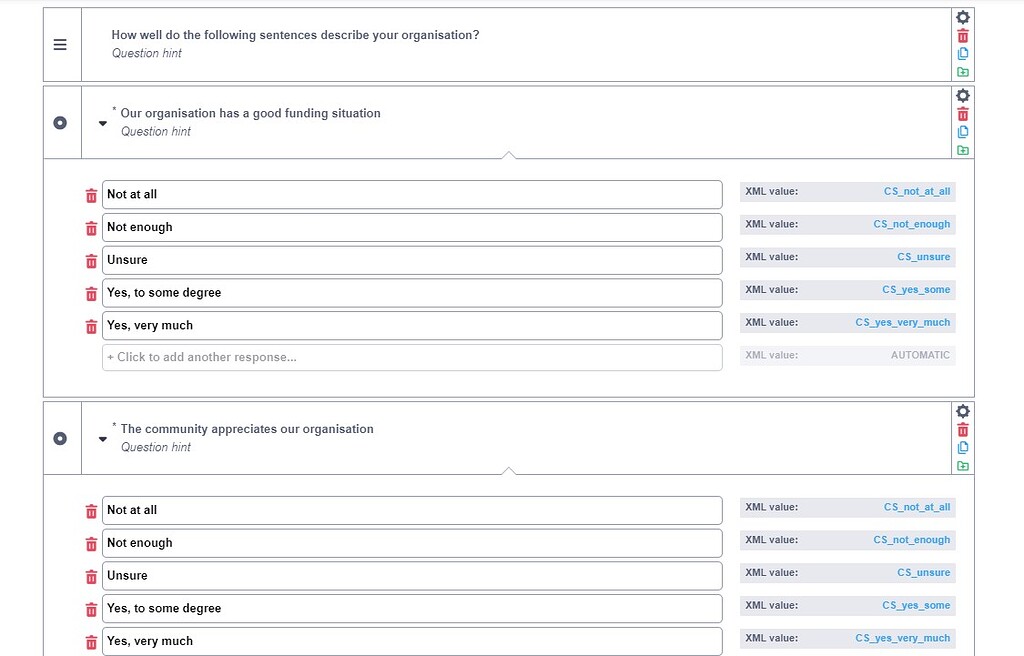 Answer options / different languages - Form Building - KoboToolbox Community Forum