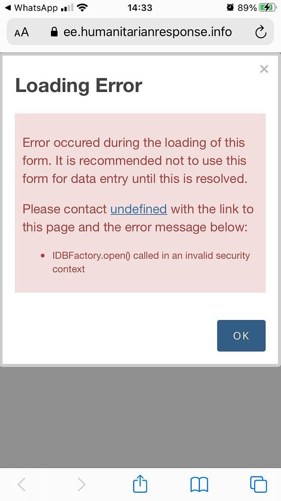 Loading Error please check - Data Collection - KoboToolbox Community Forum