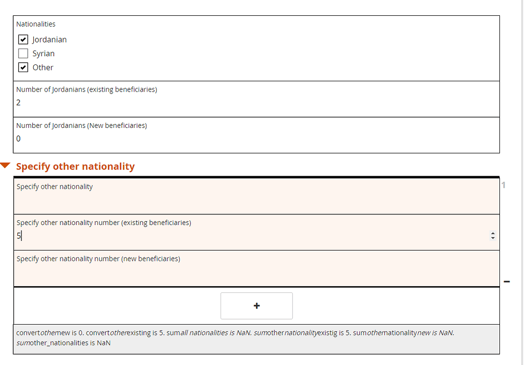 Calculate sum of multiselect question with repeat group - Form Building - KoboToolbox Community ...