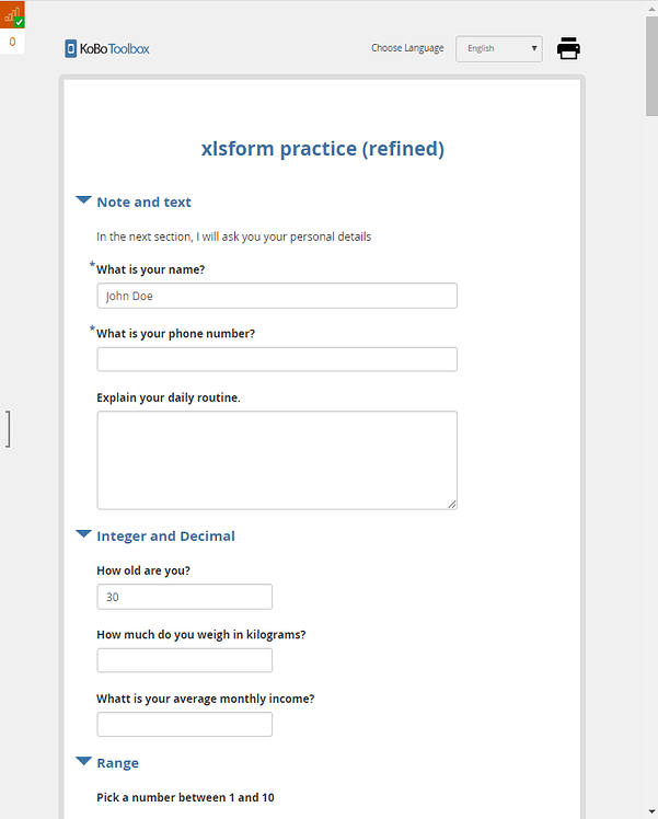 Error message shown while previewing my survey form in KoBoToolbox - Form Building - KoboToolbox ...