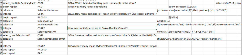 How to get the position of the current count in the repeat questions - Form Building ...