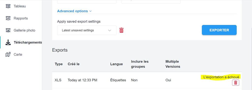 Error exporting file and missing data - Data Management - KoboToolbox Community Forum