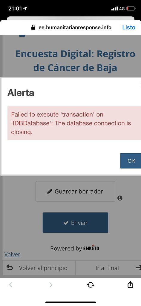 Hello We Want To Submitt Data Fro The Form But We Are Facining This Error “failed To Execute