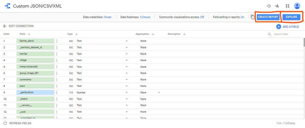 How to get data into Google Data Studio? - Data Management - KoboToolbox Community Forum