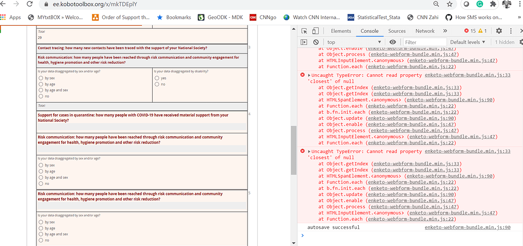 Problems with data in generated repeat groups in Enketo - Form Building - KoboToolbox Community ...