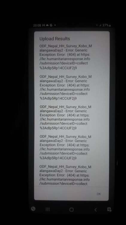 Error while sending finalized form - Data Collection - KoboToolbox Community Forum