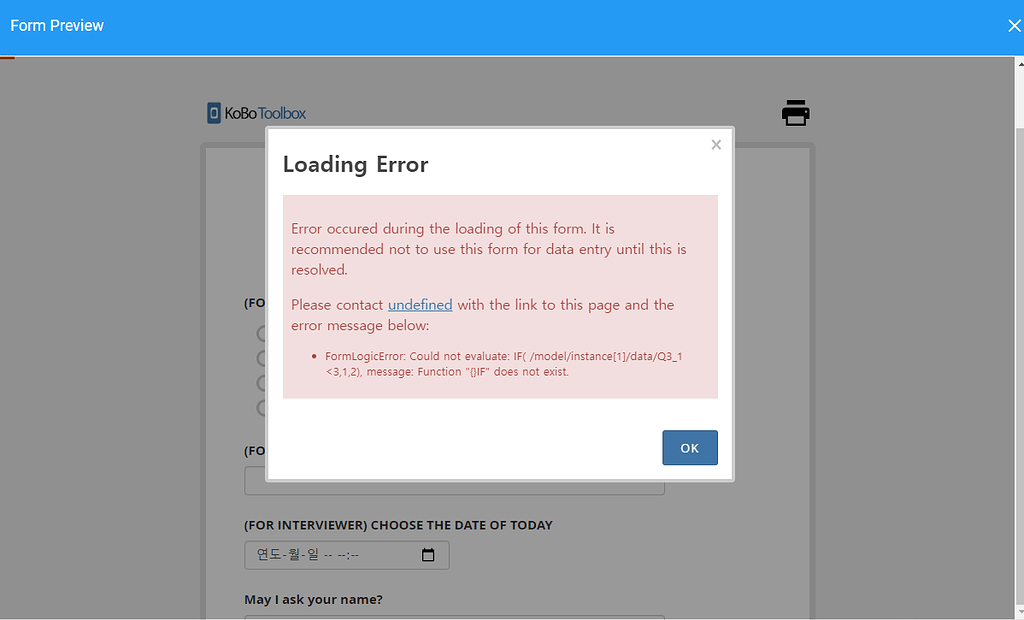 Calculation Question type error report - Form Building - KoboToolbox Community Forum