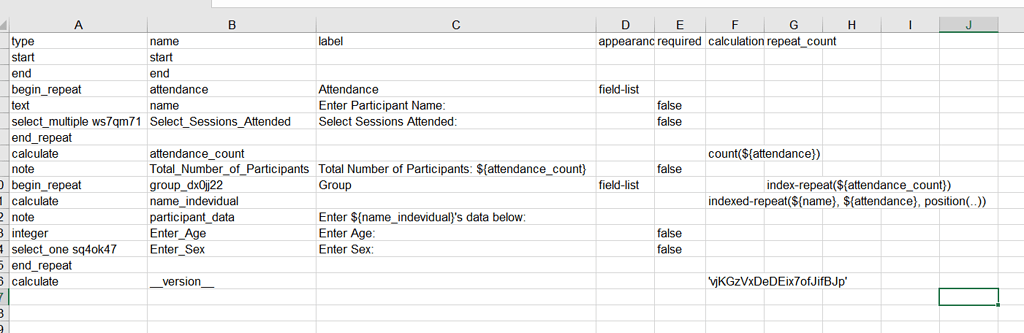 Help needed to overcome the issue of index-repeat - Form Building - KoboToolbox Community Forum
