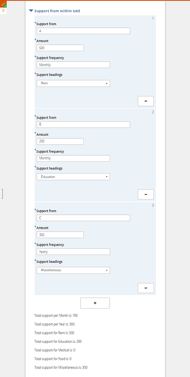Calculate the sum for different items within a repeat group question - Form Building ...