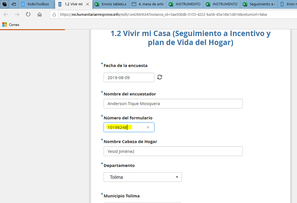 Error modifying form data implemented - Data Management - KoboToolbox Community Forum