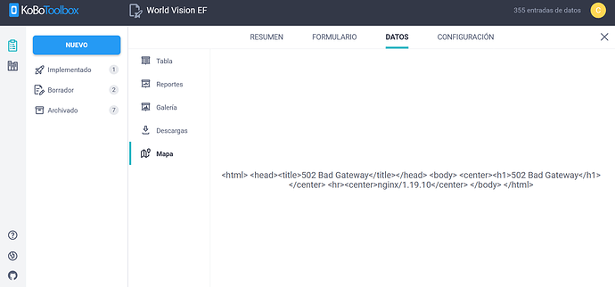 Issues with DATA>Maps view - Data Management - KoboToolbox Community Forum