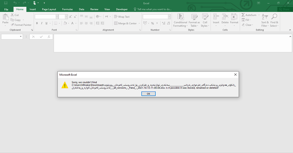 Issues with downloading data in XLS format - Data Management - KoboToolbox Community Forum