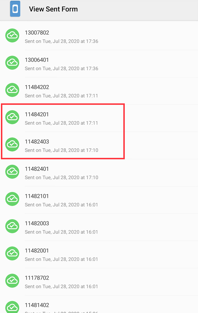 Submission submitted from KoBoCollect android app but not appearing in database - Data ...