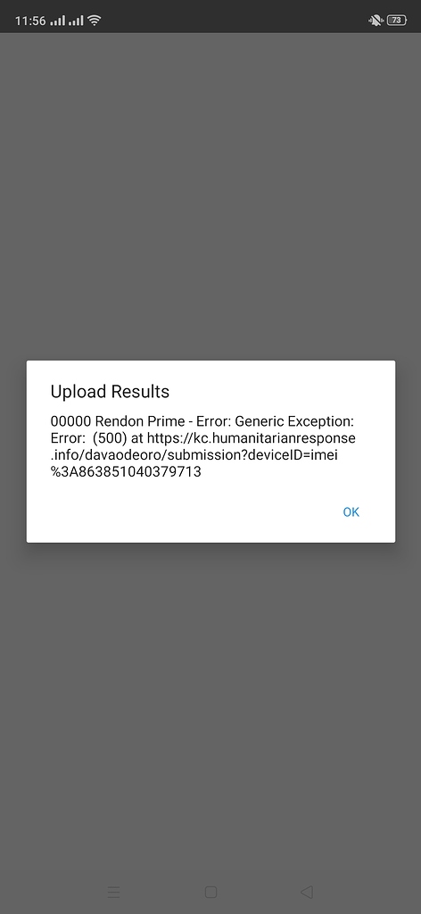 Generic Exception Error 500 Data Collection Kobotoolbox Community Forum