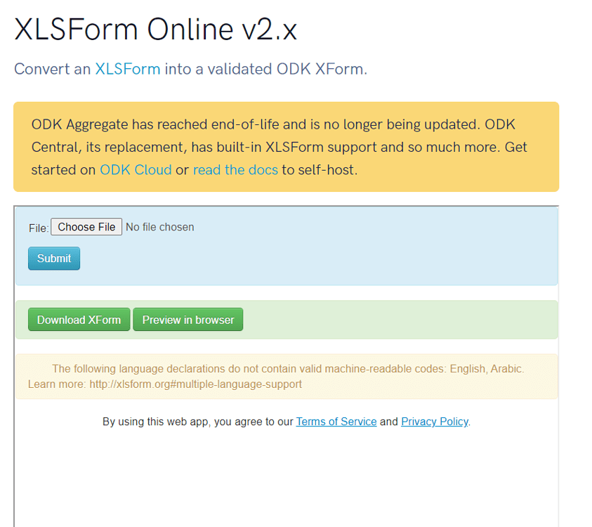 Unable to edit a survey: cascading choices can only reference one choice list - Form Building ...
