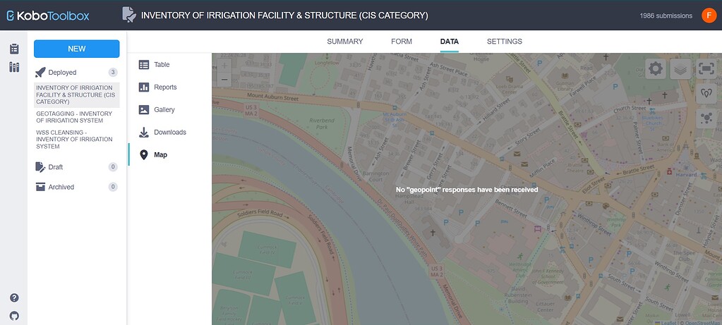 "No "geopoint" responses have been received" in MAPS Function - Data ...