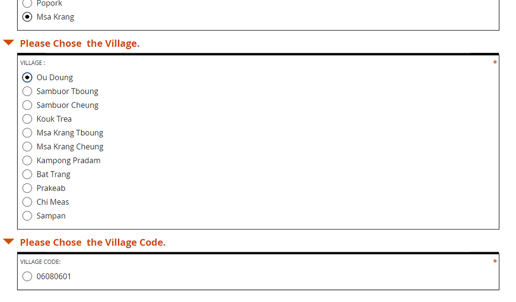 Auto selected field and hide from the form - Form Building - KoboToolbox Community Forum