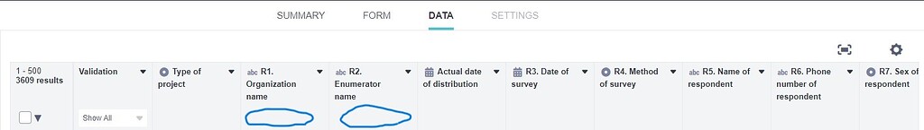 Search box in Table is missing - Data Management - KoboToolbox Community Forum