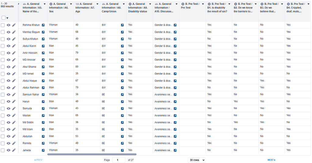 Search Box Not Shown In The Data Table Data Management Kobotoolbox Community Forum 