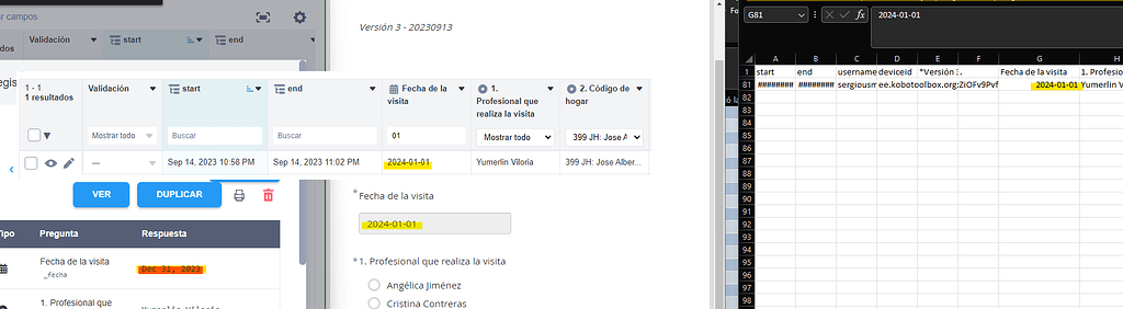Error in date seen in View utility - Data Management - KoboToolbox Community Forum