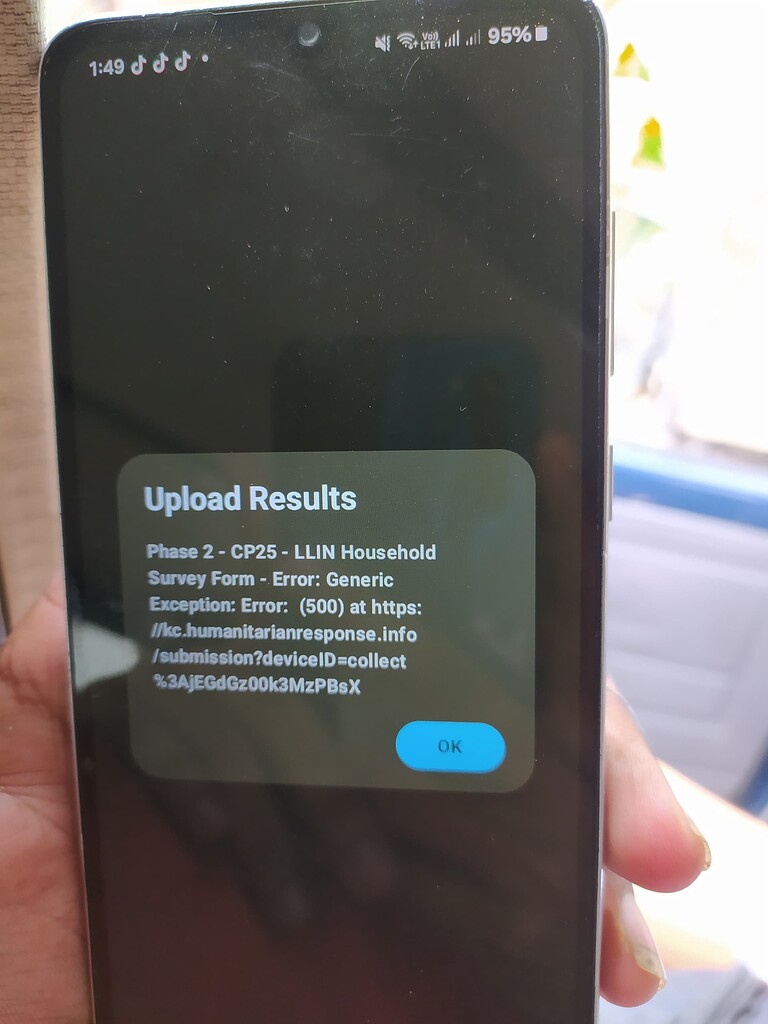 Error: Generic Exception: Error: (500) - Data Collection - KoboToolbox Community Forum