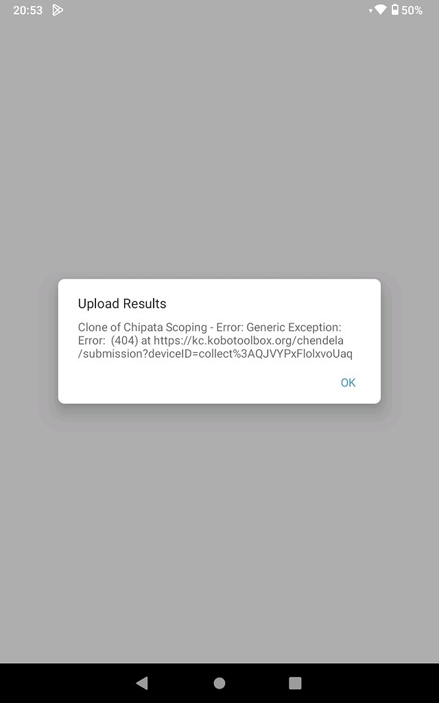 Not Able To Submit Kobo Collect Survey Responses Kobo On Your Own Server Kobotoolbox 