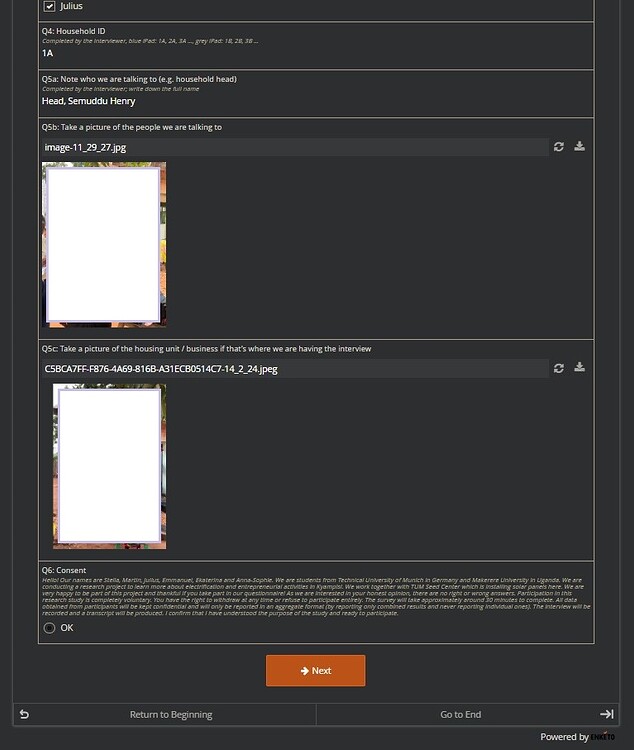 Error message when loading pictures - Data Management - KoboToolbox ...