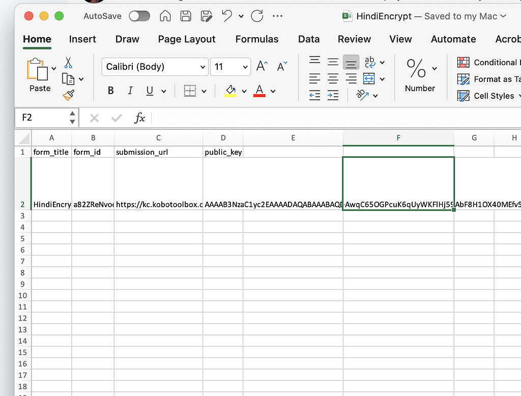 I cannot submit my form after adding submission_url and public_key on settings to encrypt it ...