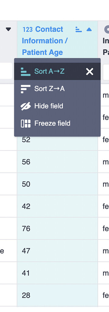 KoboToolbox filter functions in table view returning no results - Data Management - KoboToolbox ...