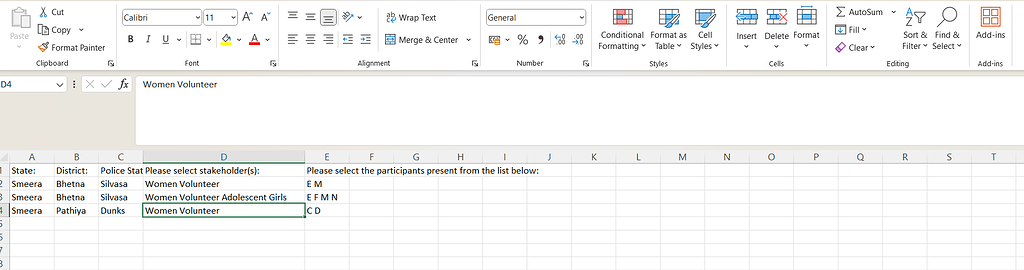 Export Select Multiple responses in separate rows instead of single space separated value - Data ...