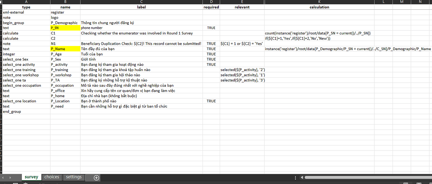 Preventing duplicate entries by respondents - Form Building - KoboToolbox Community Forum