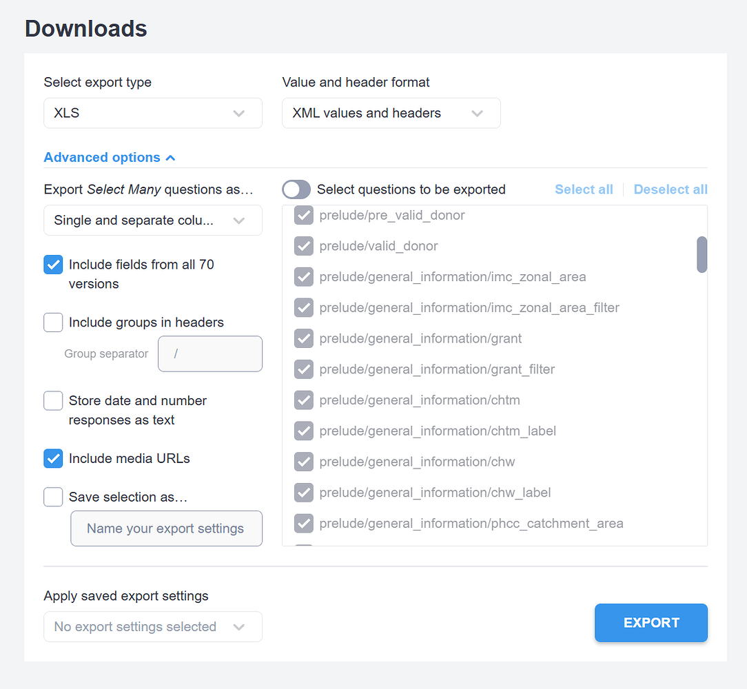 Issue with Disappearing Data in Exported Raw Data Files - Data Management - KoboToolbox ...