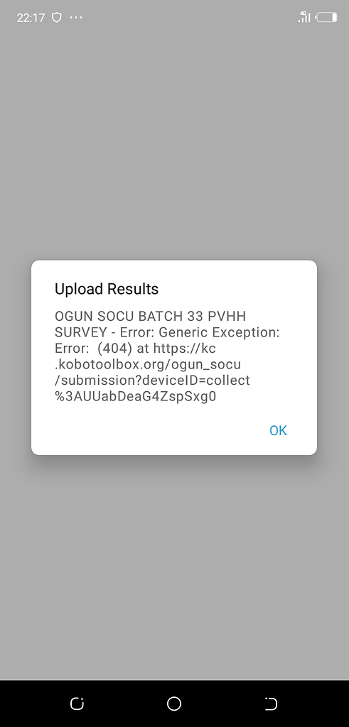 Data submissions issue - Data Collection - KoboToolbox Community Forum