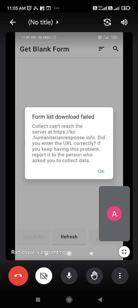 Issue while collecting data blank form is not getting download - Data Collection - KoboToolbox ...