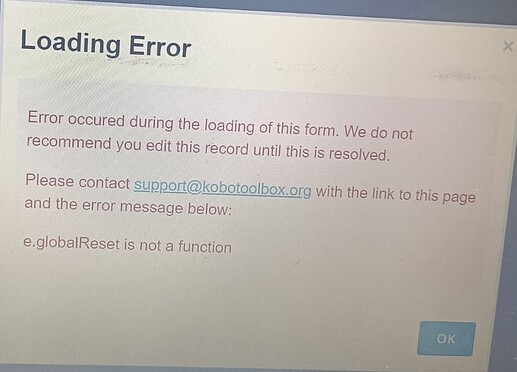 Error loading draft submissions - Data Collection - KoboToolbox Community Forum