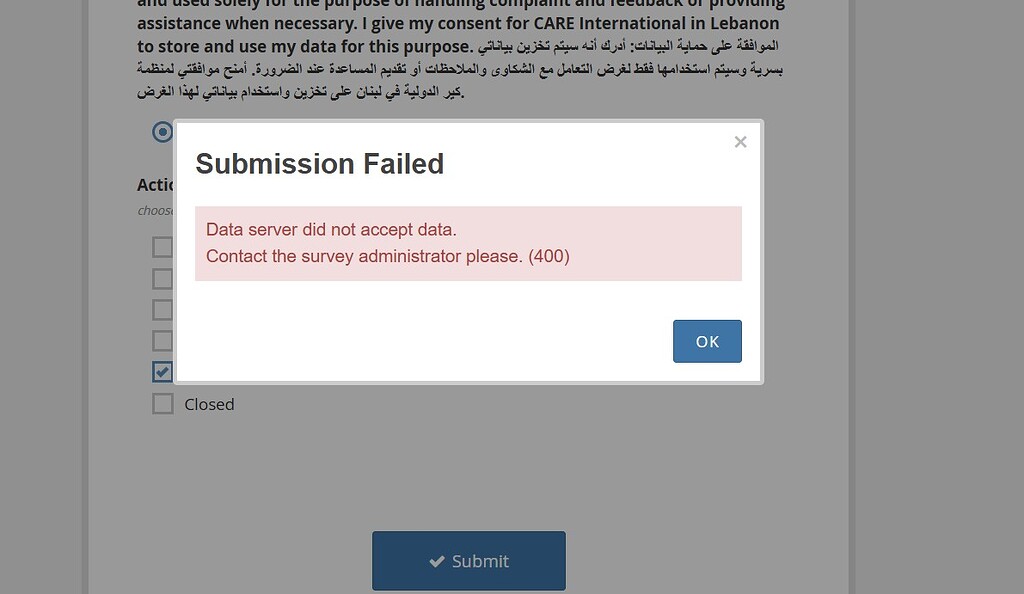 Unable to edit previous forms - Data Management - KoboToolbox Community Forum