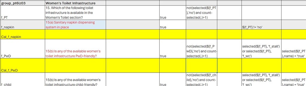 Displaying certain options in a multiselect question based on a ... Displaying certain options in a multiselect question based on a ...