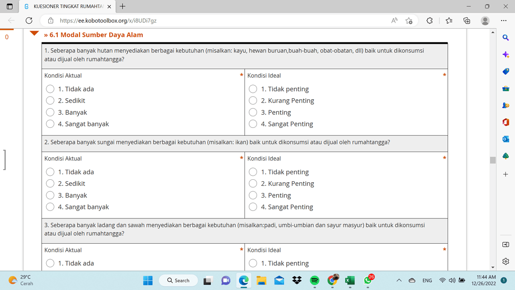 How make two multiple choice in one question? - Form Building - KoboToolbox Community Forum