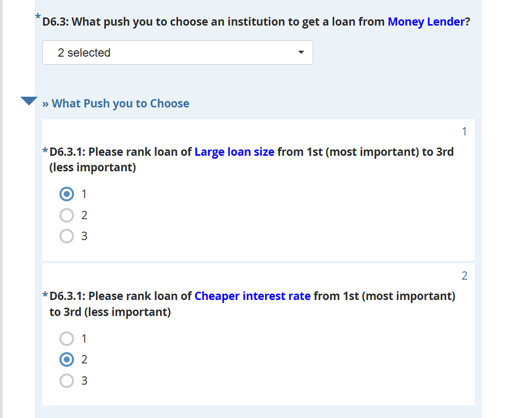 Restrict rank from multiple repeat group - Form Building - KoboToolbox Community Forum