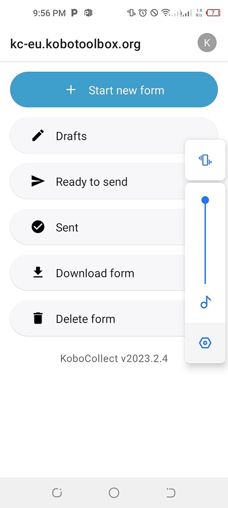 Failure to correctly configure KoboCollect - Data Collection ...